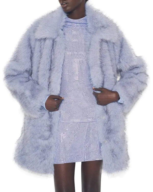 AS By DF Billie Faux Fur Jacket