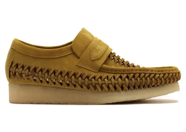 Clarks Originals Wallabee Weave Loafer - Olive