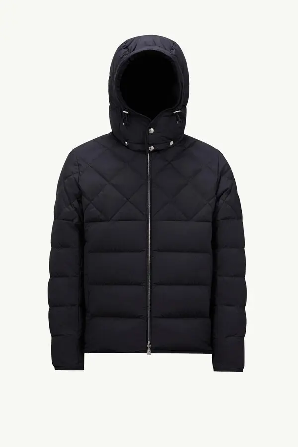 Moncler Cecaud Short Down Jacket - Blue