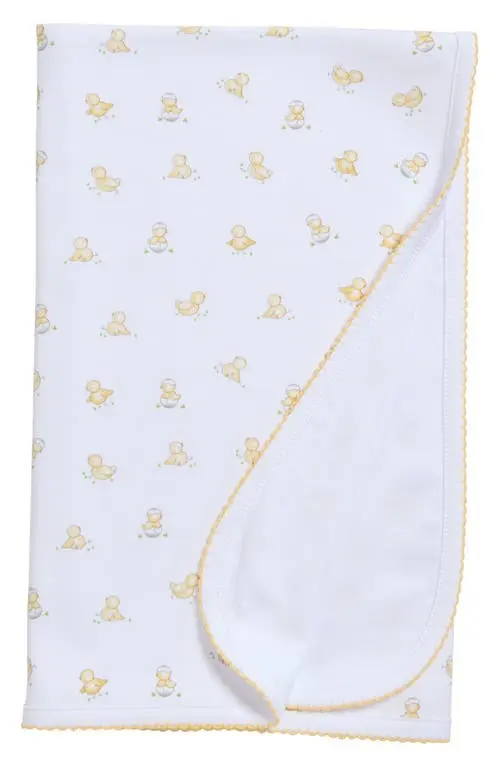 KISSY KISSY Hatchlings Pima Cotton Blanket - Ducks