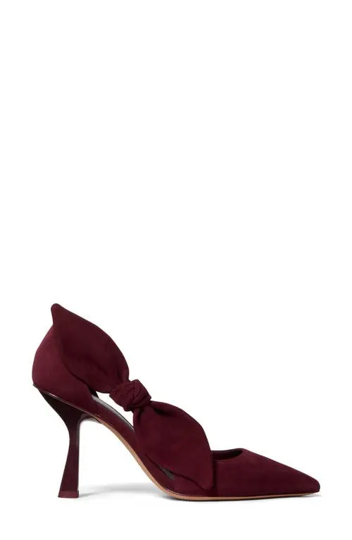 Kate Spade New York Bunnie Pointed Toe Pumps - Dark Merlot
