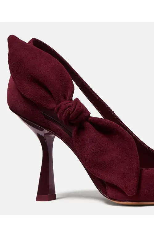 Kate Spade New York Bunnie Pointed Toe Pumps - Dark Merlot