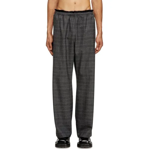 DIESEL® P-tilson Plaid Trousers
