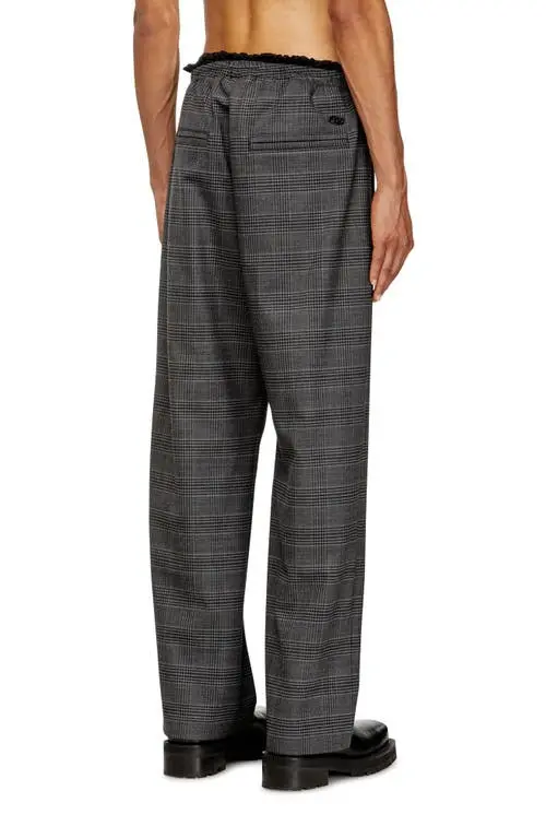 DIESEL® P-tilson Plaid Trousers