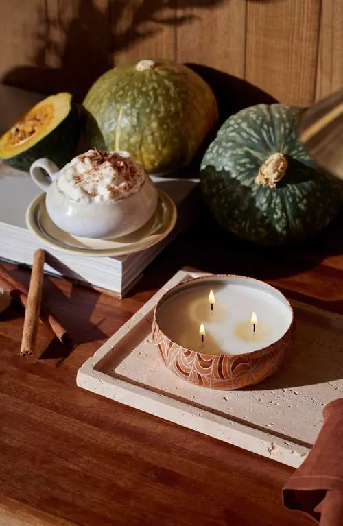 Voluspa Spiced Pumpkin Latte Candle