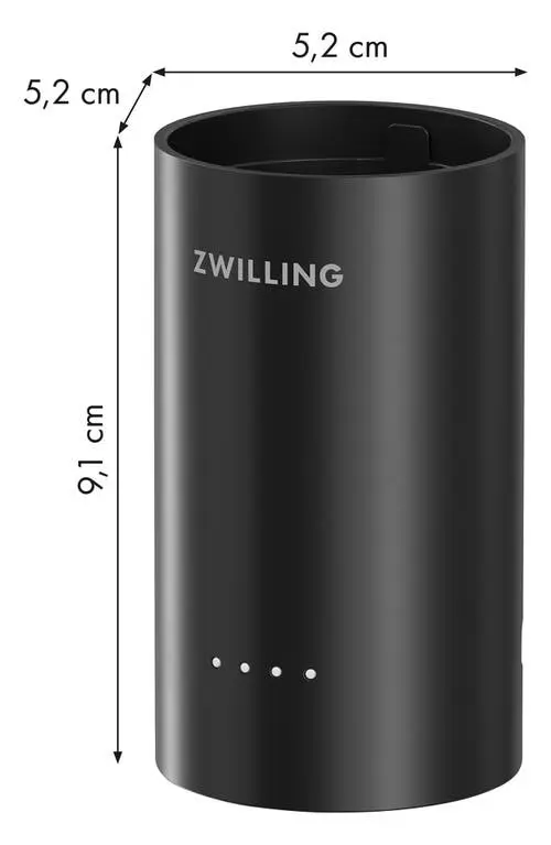 ZWILLING Xtend Cordless Immersion Blender - Black