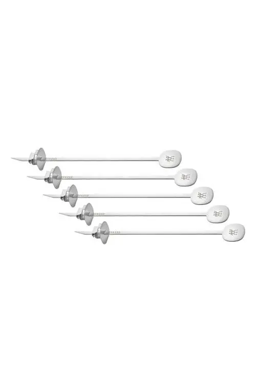 ZWILLING Bbq+ Set Of 5 Skewers - Silver