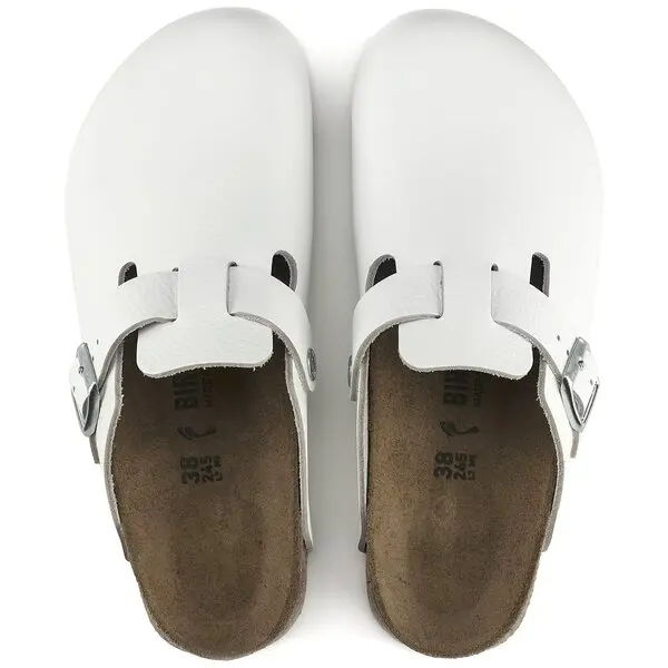 BIRKENSTOCK Boston Super Grip Clogs - White