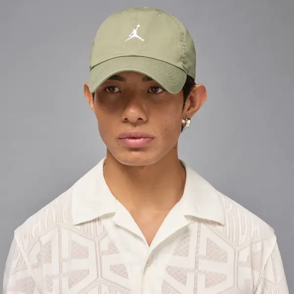 JORDAN Club Unstructured Curved-bill Hat - Brown