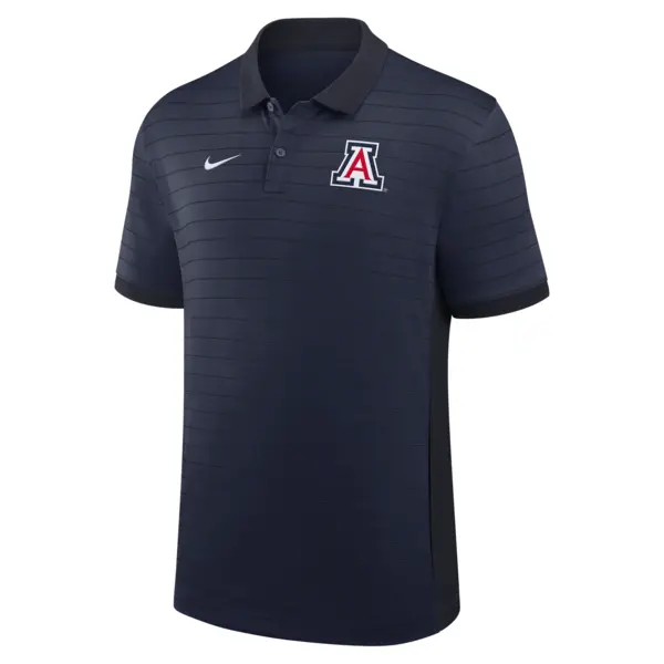 Nike Arizona Sideline Victory Stripe Dri-fit College Polo - Blue