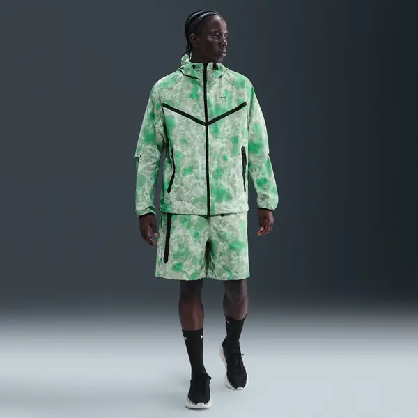 Nike Tech Dri-fit Woven Camo Windrunner Jacket