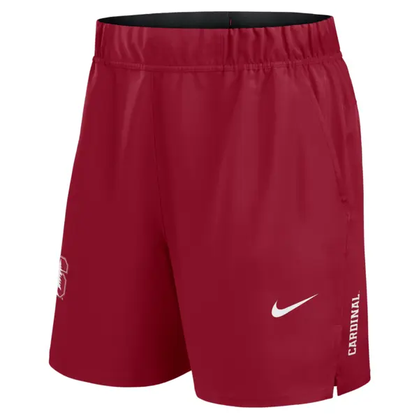 Nike Stanford Primetime Victory Primary Logo College Shorts - Red
