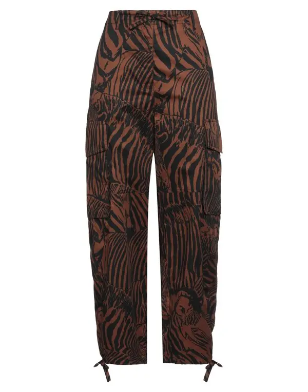 Max Mara Zebra-print Cargo Pants