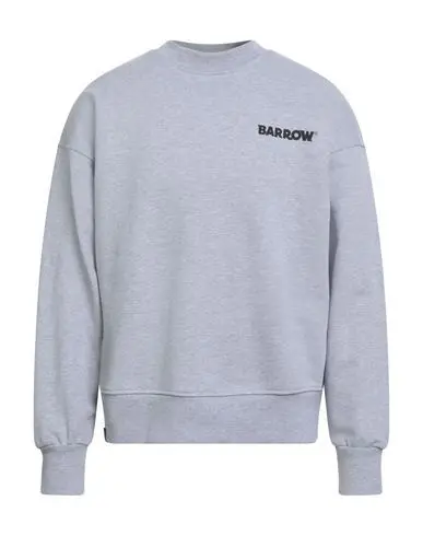 BARROW Cotton French Terry Sweatshirt - Grey