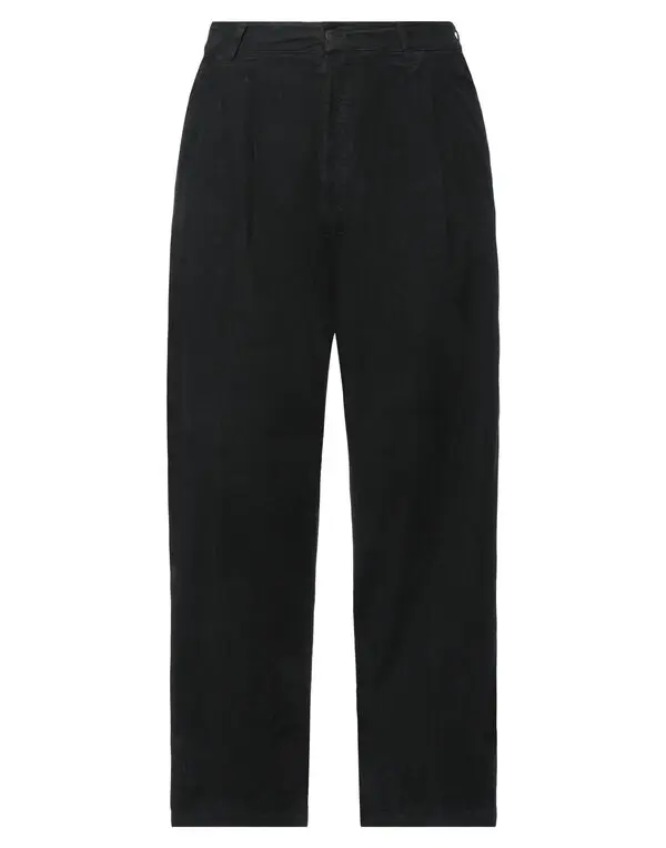 + PEOPLE Straight-leg Corduroy Pants - Black