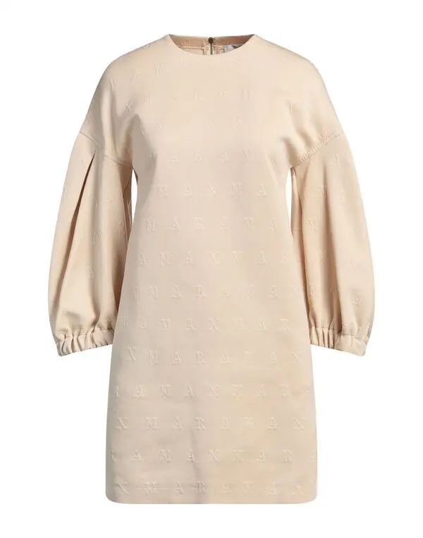 Max Mara Mini T-shirt Dress With Logo Print