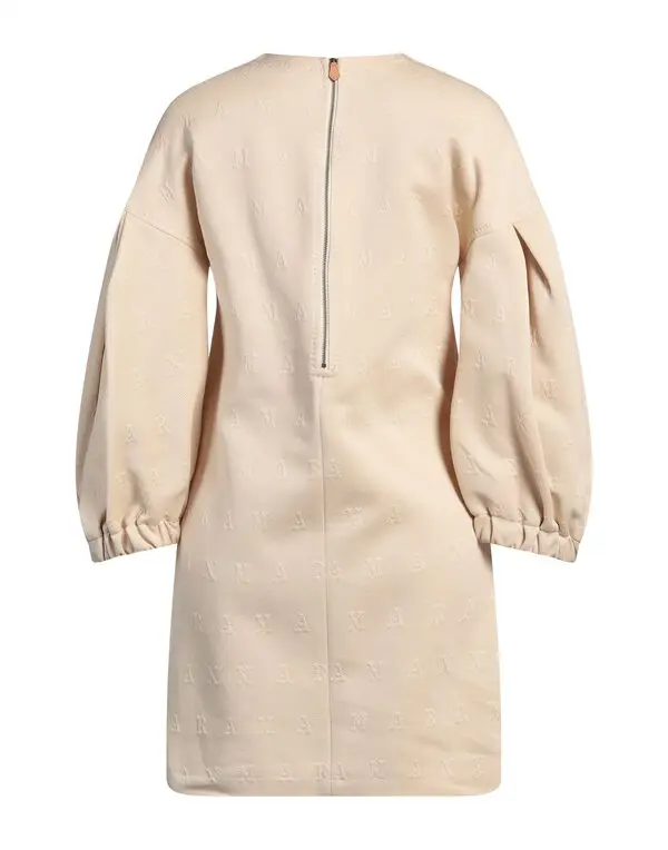 Max Mara Mini T-shirt Dress With Logo Print