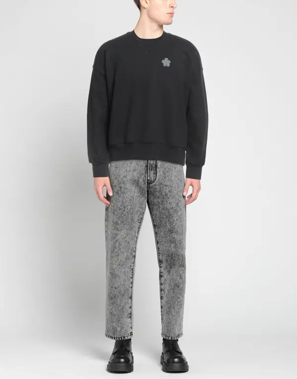 A PAPER KID Cotton Sweatshirt - Black