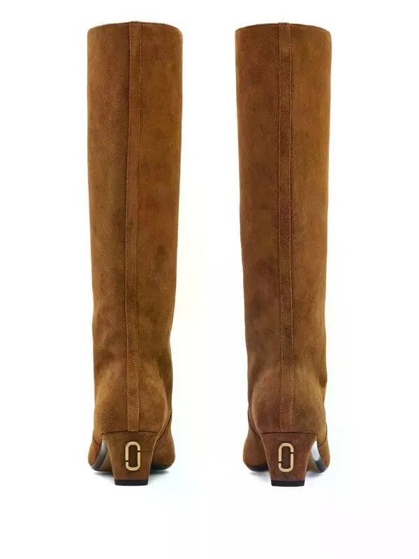 Marc Jacobs Suede Pointed-toe Boots - Brown