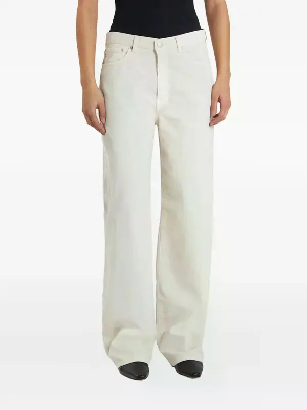 Ag Five-pocket Wide-leg Jeans