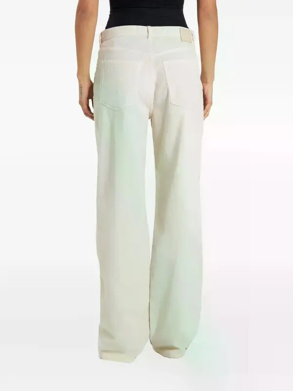 Ag Five-pocket Wide-leg Jeans