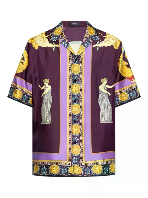 Versace Silk Print Shirt