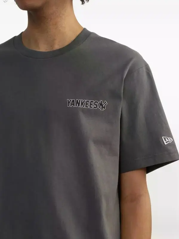 New Era Yankees Logo T-shirt - Grey