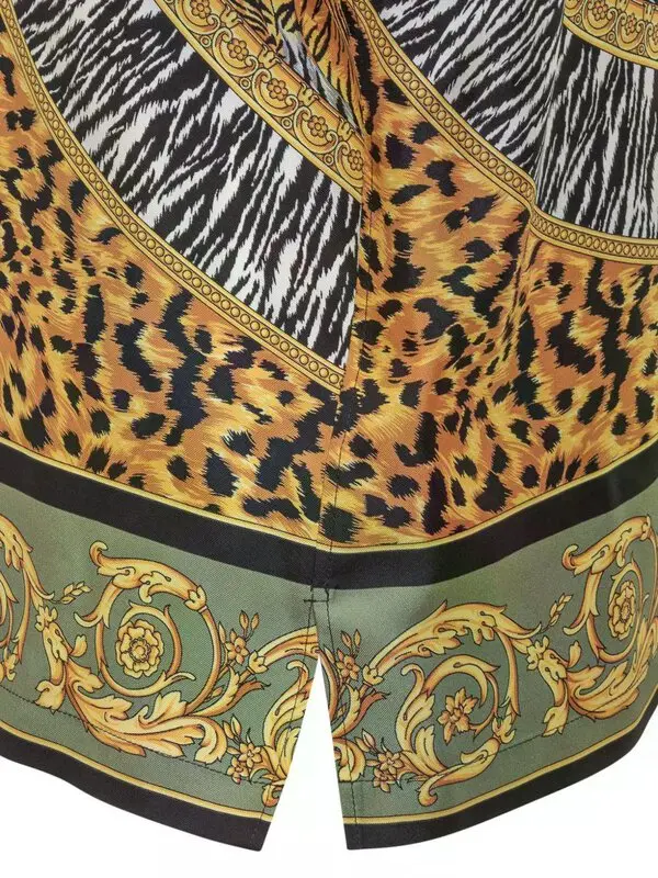 Versace Leopard-print Shirt
