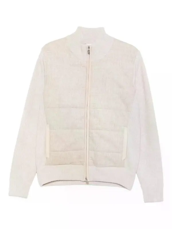 FILERIA Quilted Ribbed Jacket