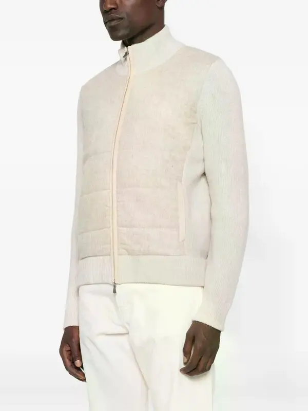 FILERIA Quilted Ribbed Jacket