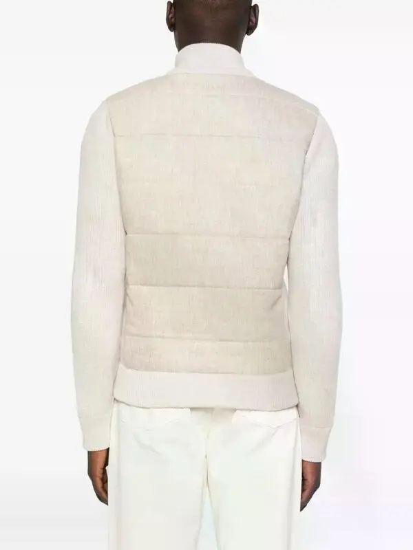 FILERIA Quilted Ribbed Jacket