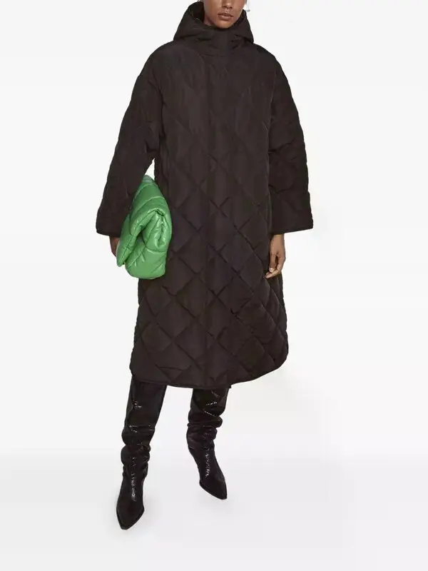 STAND STUDIO Sue Quilted Hooded Coat
