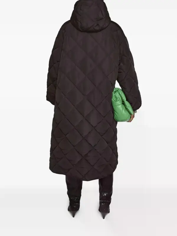 STAND STUDIO Sue Quilted Hooded Coat