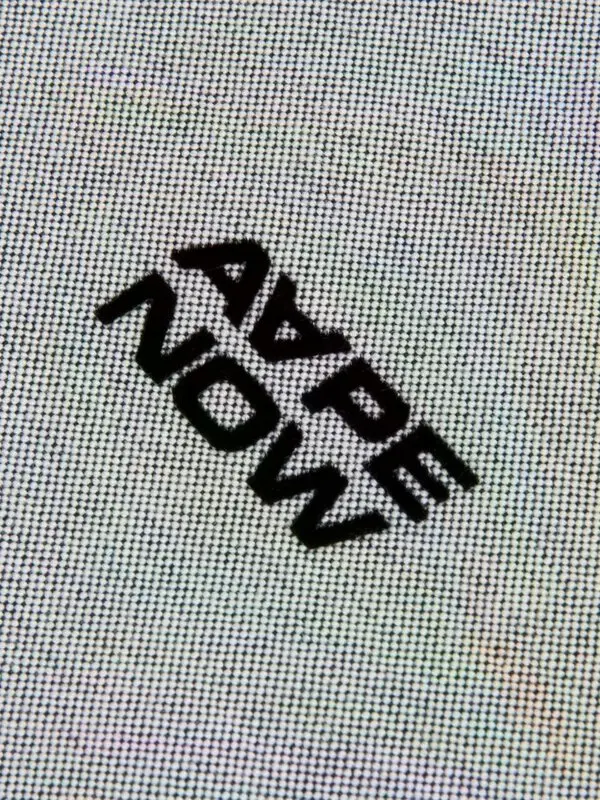 AAPE BY *A BATHING APE® Logo-embroidered Button-down Shirt - Black