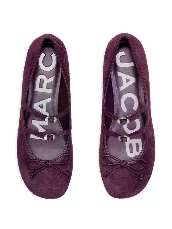Marc Jacobs Bow-detail Ballerina Flats