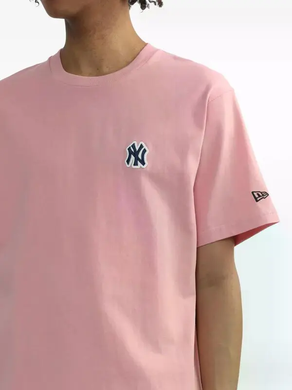 New Era Logo-patch Cotton T-shirt