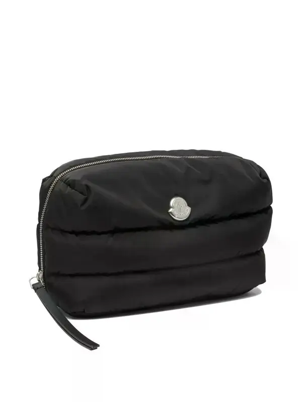 Moncler Quilted Makeup Bag - Black