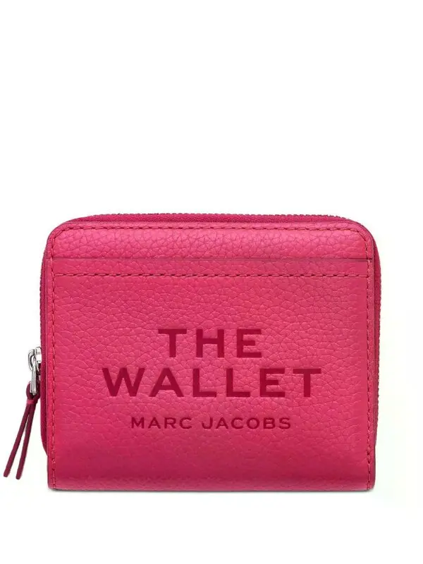 Marc Jacobs Zip-around Leather Wallet - Pink