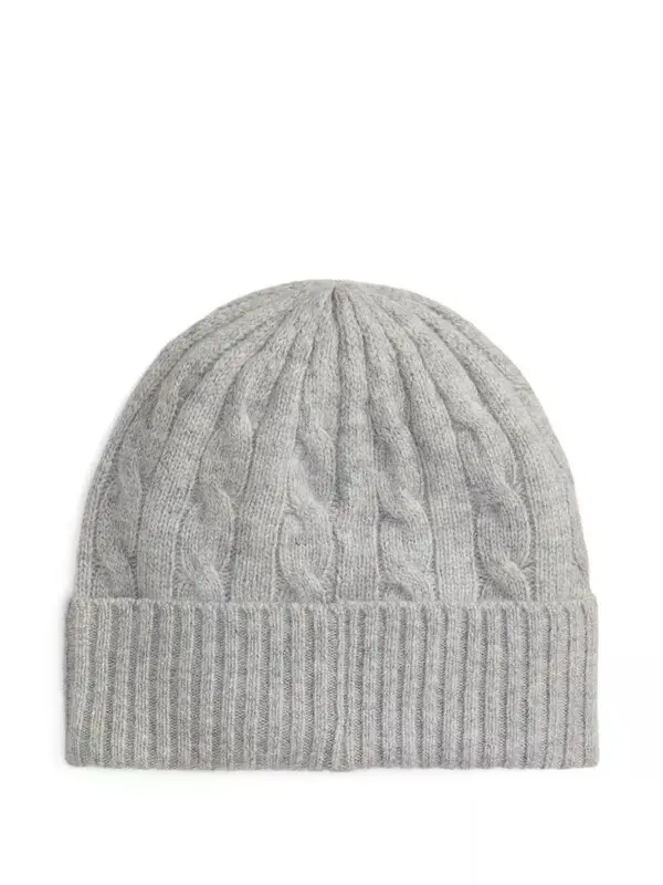 Polo Ralph Lauren Cable-knit Beanie - Grey