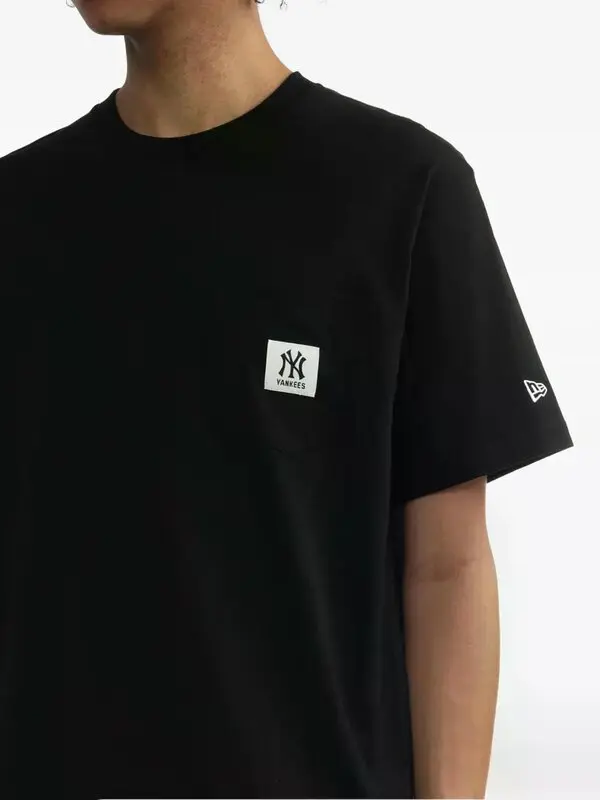 New Era Pocket-detail Cotton T-shirt