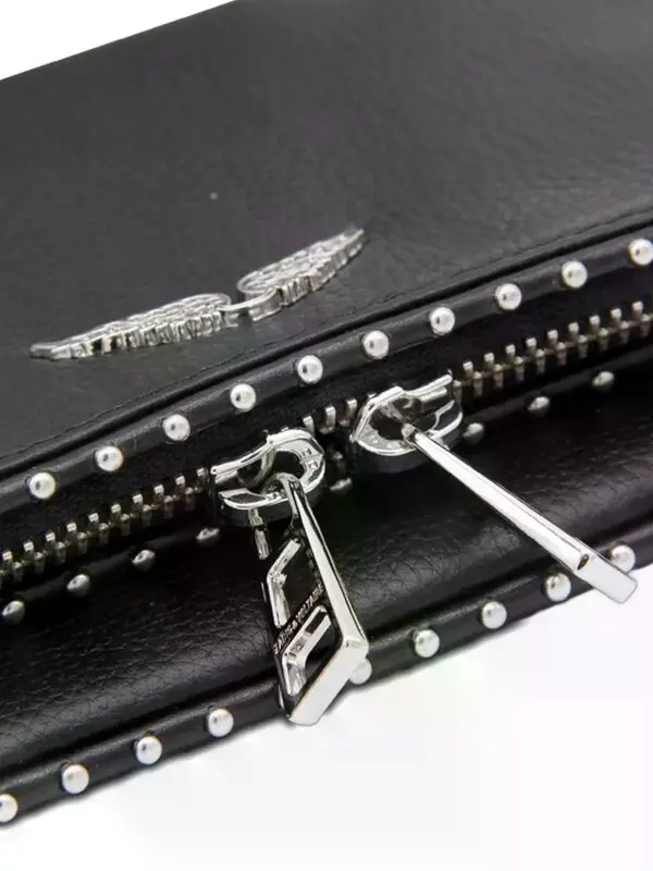 Zadig&Voltaire Rock Leather Shoulder Bag - Black