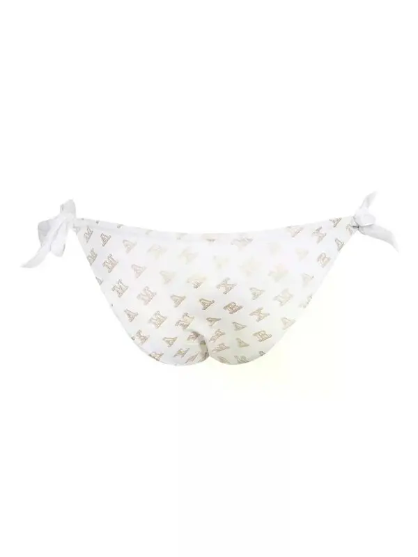 Max Mara Logo-print Side-tie Bikini Bottom