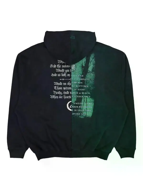 Vetements Graphic-print Hoodie - Green