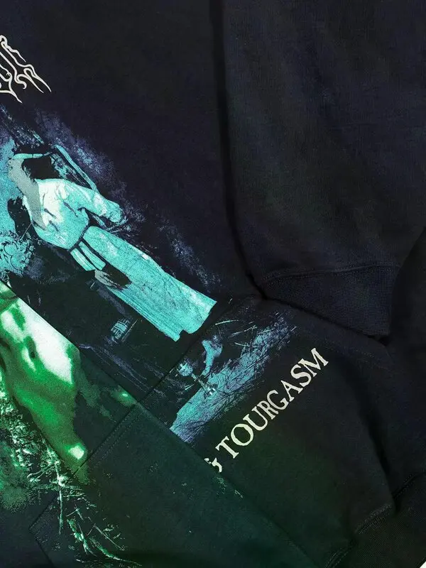 Vetements Graphic-print Hoodie - Green
