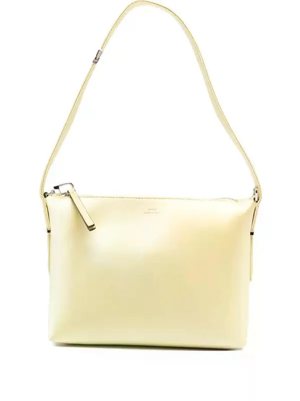 TOTEME Bevel Satin Shoulder Bag - Yellow