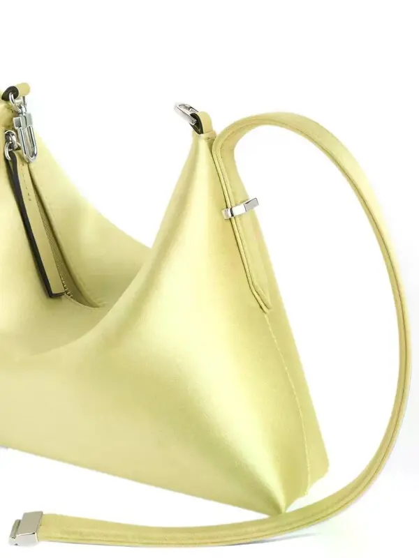 TOTEME Bevel Satin Shoulder Bag - Yellow