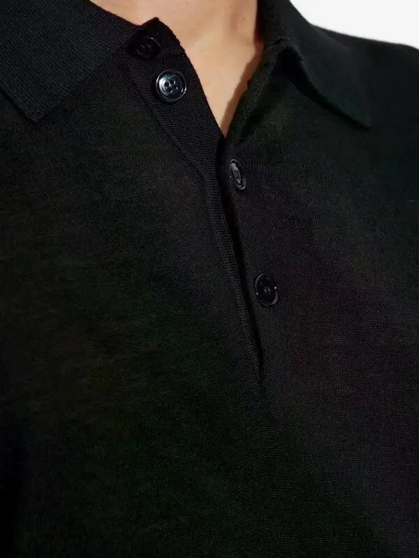 Giorgio Armani Long-sleeve Polo Shirt
