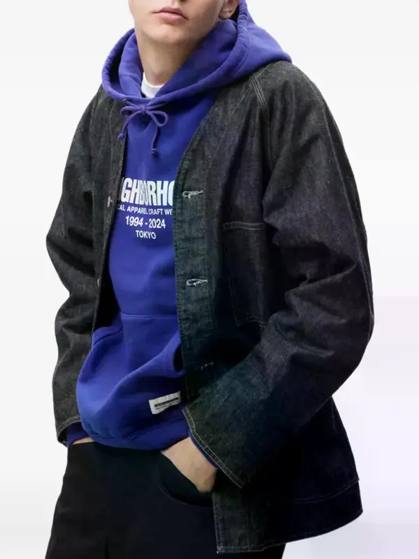 NEIGHBORHOOD Raglan-sleeve Denim Jacket