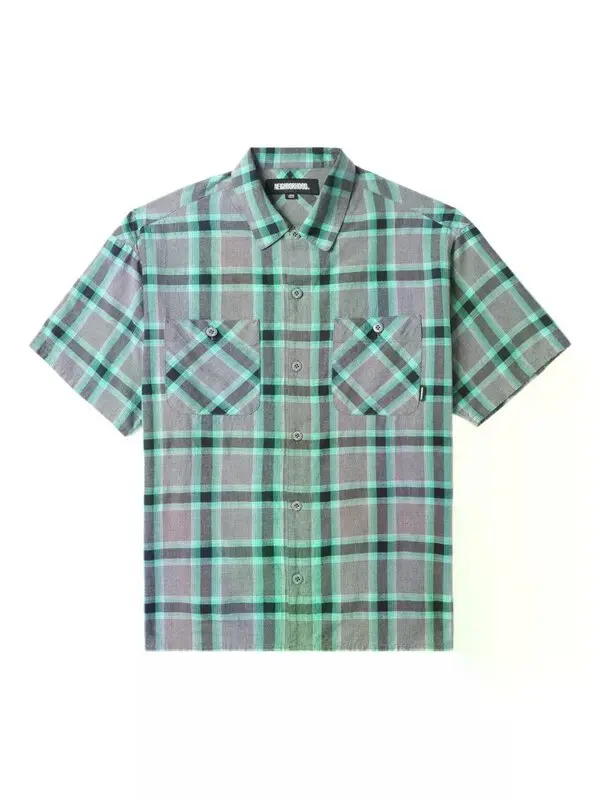NEIGHBORHOOD Checked Patch-pocket Shirt
