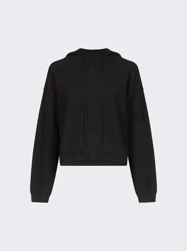 Loulou De Saison Sarla Loose Fit Hoodie - Black